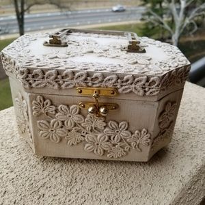 unmarked | Bags | Vintage Molded And Sculpted Purse Or Handbag | Poshmark